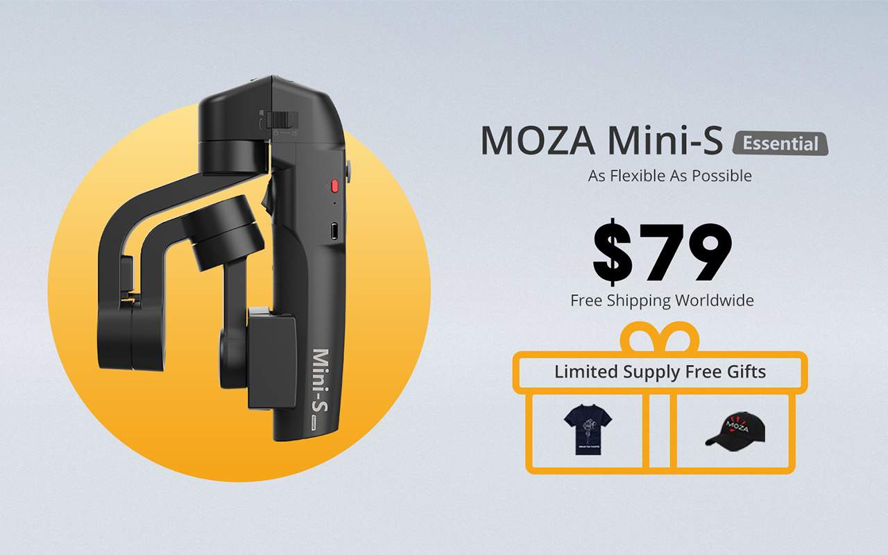 MOZA Mini-S Product Information | GOGIMBALS